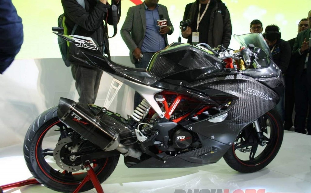 BMW G310R の フルカウル スポーツ TVS Akula310 公開!!